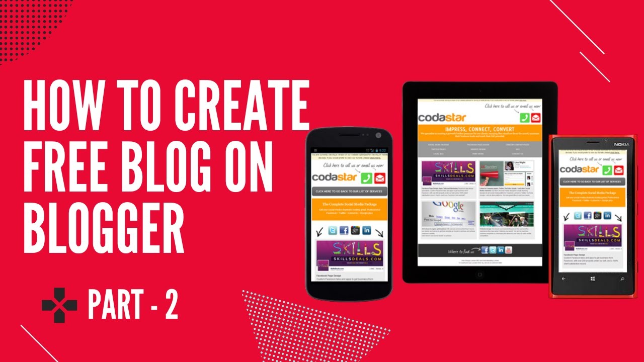 How To Create Free Blog On Blogger 2020 | Part-2 | Beginner to Advanced ...