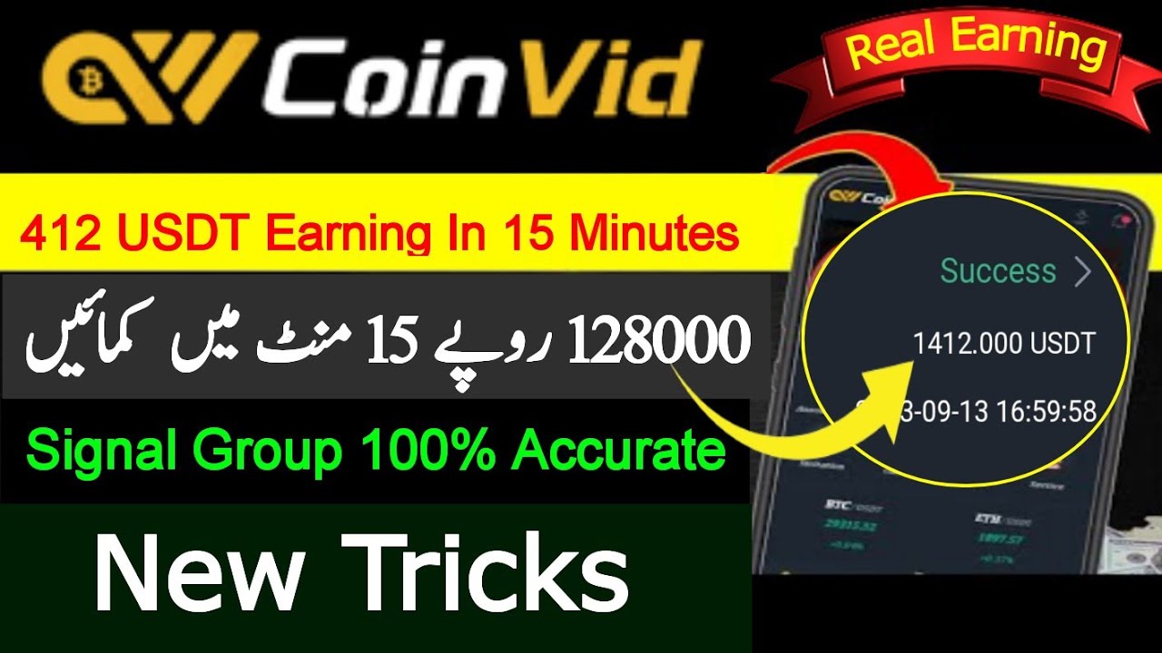 Coinvid Earning App | Coinvid Trading | Earn USDT Playing Games - YouTube