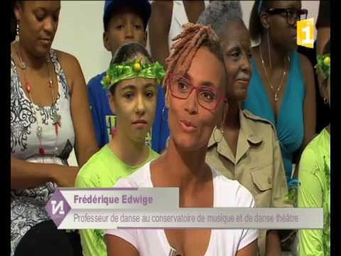 TNT REBOOT - ITW Frederique EDWIGE et Démo jeunes danseurs Conservatoire de Guyane - YouTube