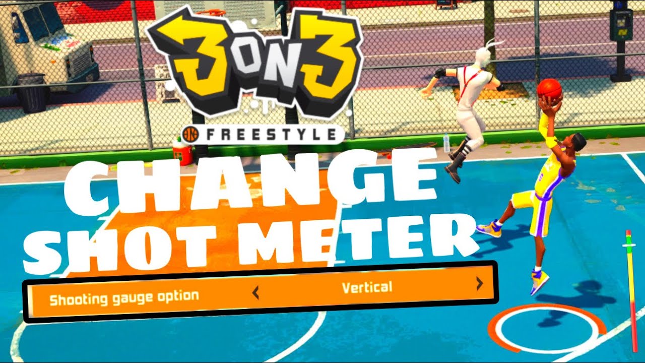 HOW TO CHANGE YOUR SHOT METER IN 3ON3 FREESTYLE 2023 - YouTube