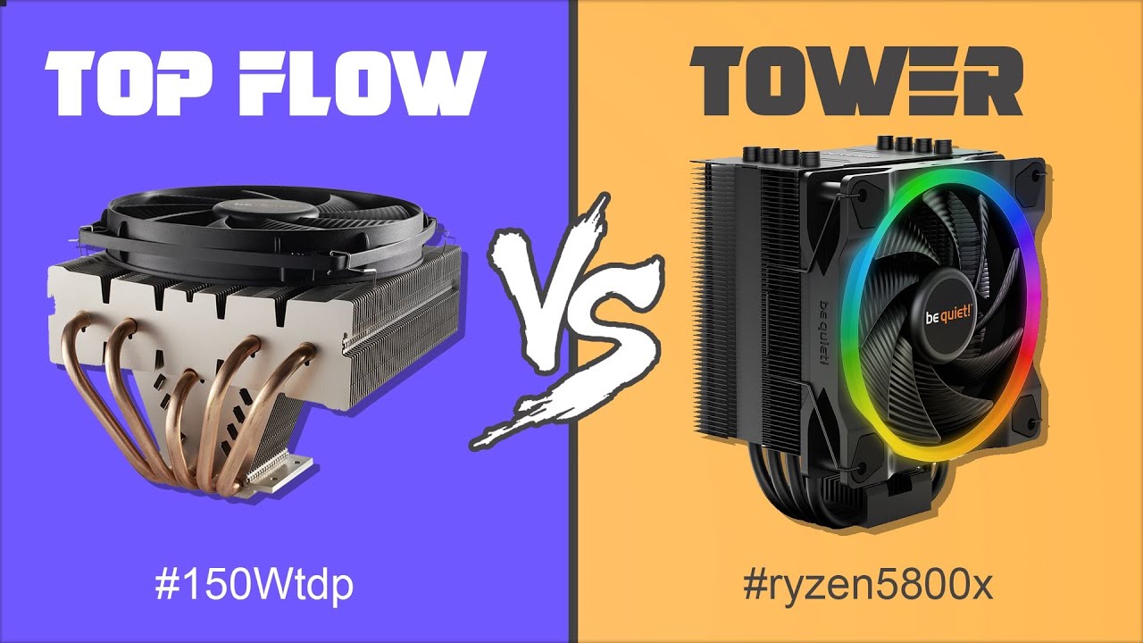 DISSIPATORE CPU TOP FLOW vs TOWER - Test Be Quiet Shadow Rock TF 2 ...