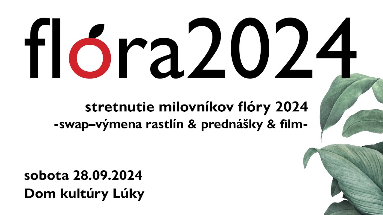 FLORA 2024 – Festival pre milovníkov rastlín - YouTube