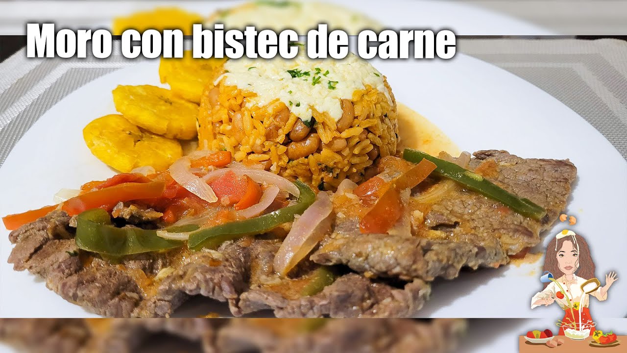 MORO CON BISTEC DE CARNE. típico 🇪🇨 de Ecuador - YouTube