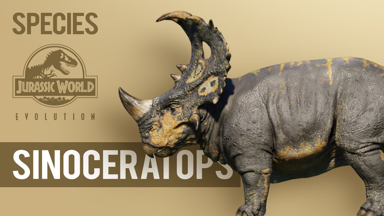 Sinoceratops - SPECIES PROFILE | Jurassic World Evolution - YouTube