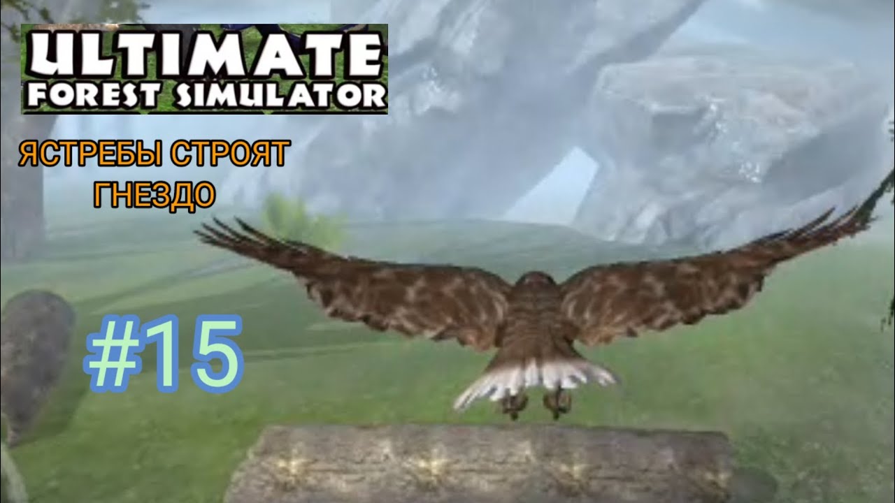 Ultimate Forest Simulator Ястребы строят гнездо Эпизод 15 - YouTube