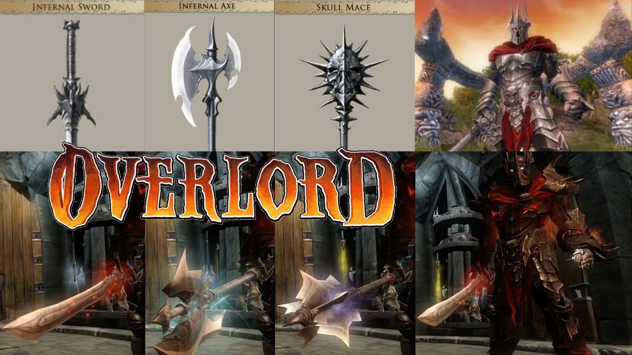 Testing Weapons and the best upgrades; Overlord Raising Hell - YouTube