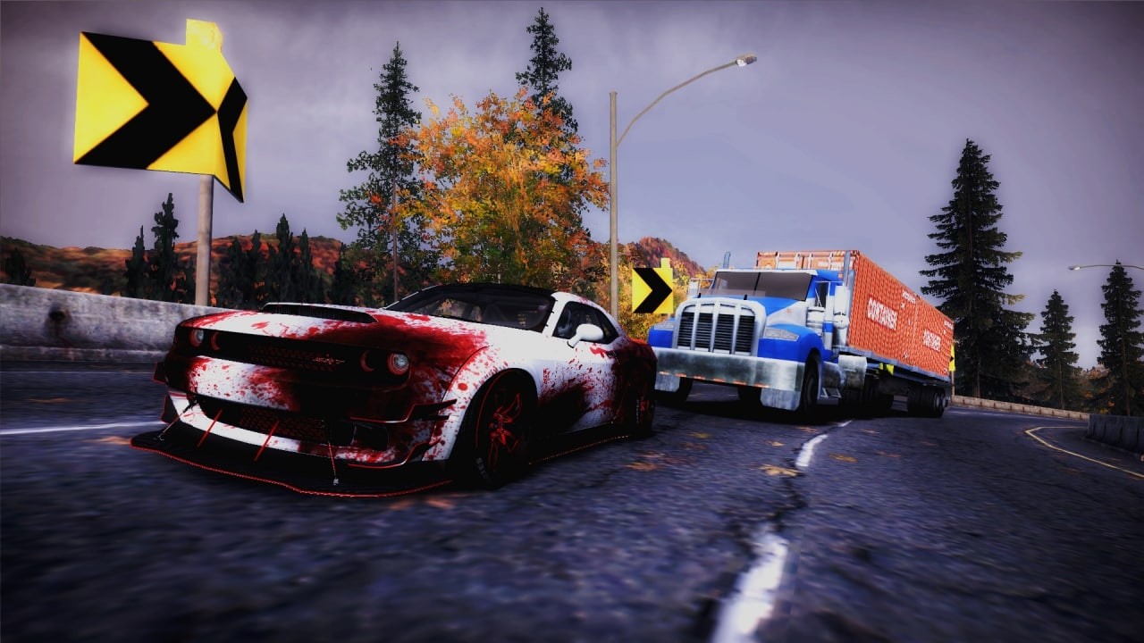NFS MW - Dodge Challenger SRT Demon Liberty Walk - YouTube