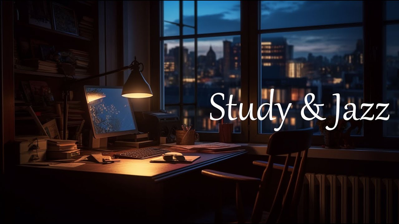 Jazz space - When the city lights up Peaceful Jazz Piano for work and ...