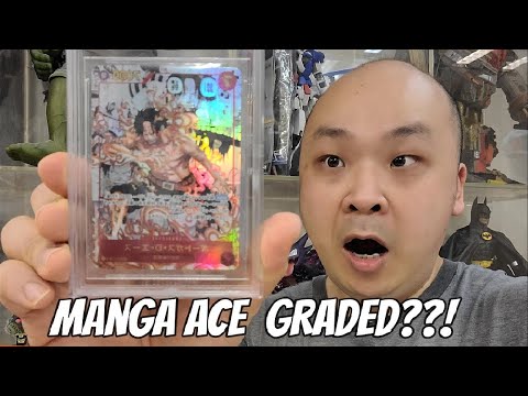 ONE PIECE CARD GAME MANGA ACE BECKETTE GRADE RETURN!!! FIRST AND ONLY ...