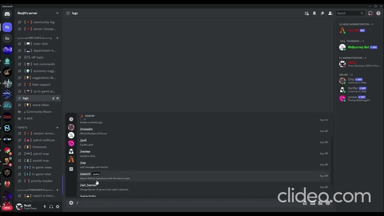Discord Bot (Many features including script search) - YouTube