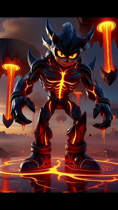 SONIC → LAVA SONIC 🌋🔥 Molten Power Transformation! - YouTube