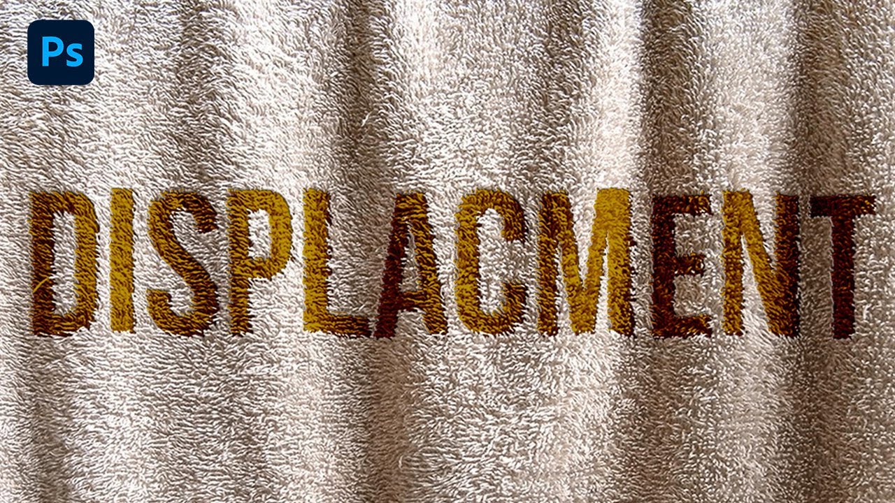 How To Create Displacement Map On Any Objects Surface Adobe Photoshop Tutorial Youtube