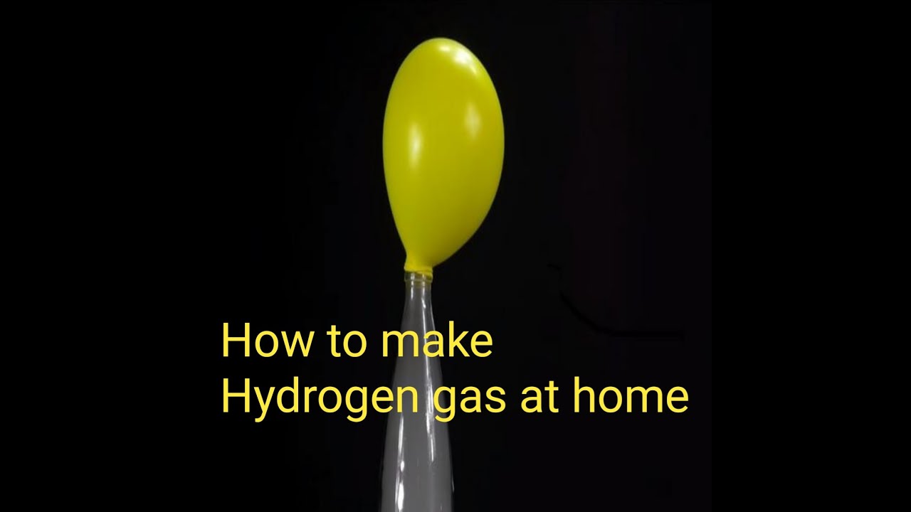 How To Make Hydrogen Gas At Home YouTube how-to-make-hydrogen-gas-at-home-youtube