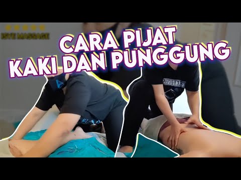 cara pijat kaki dan punggung ala @IsyeMassage - YouTube