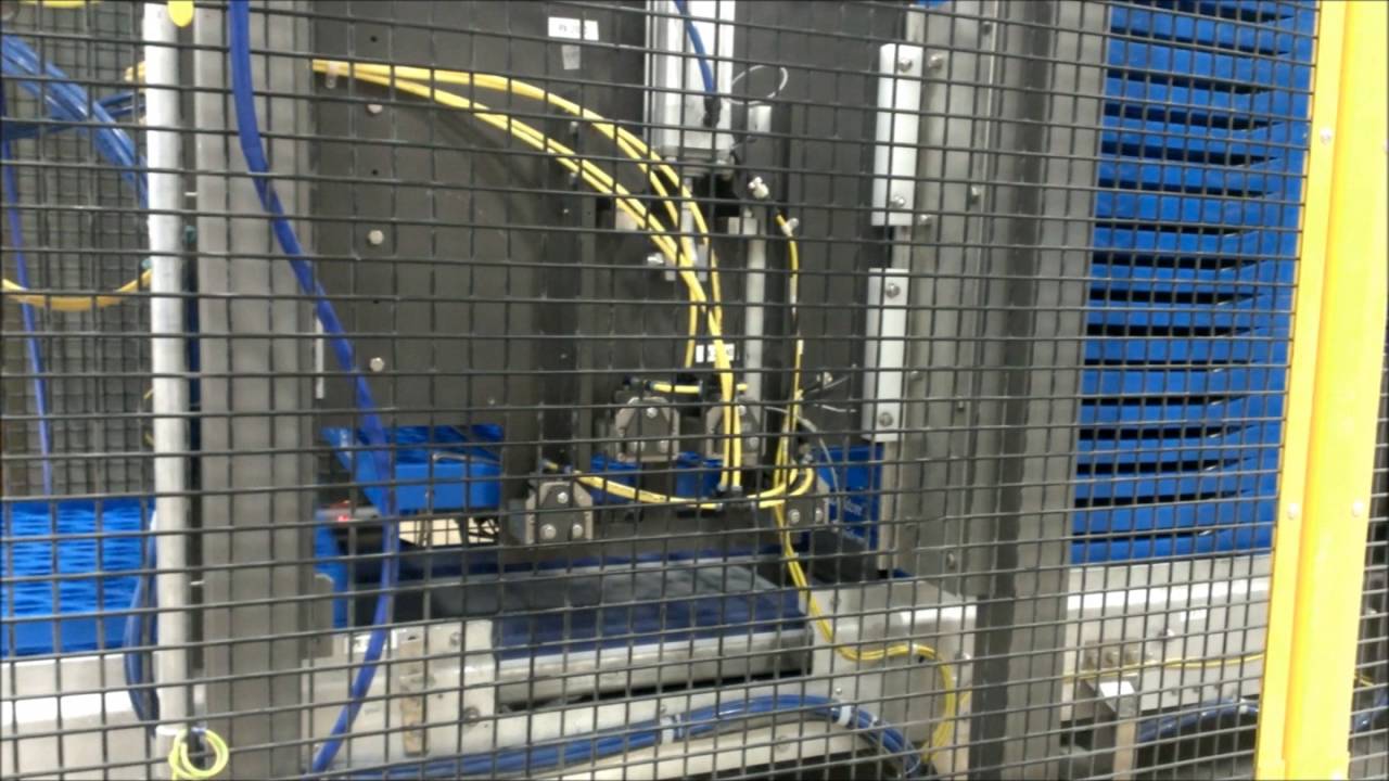 basket unstacker new - YouTube