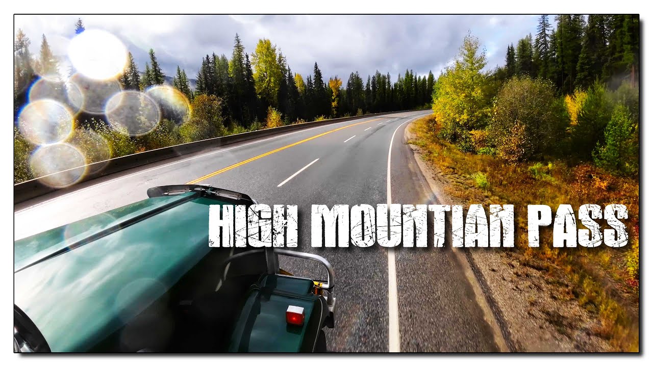 1 HR • HIGH MOUNTAIN PASS • Paulson Summit • TRUCK White Noise Sound ...