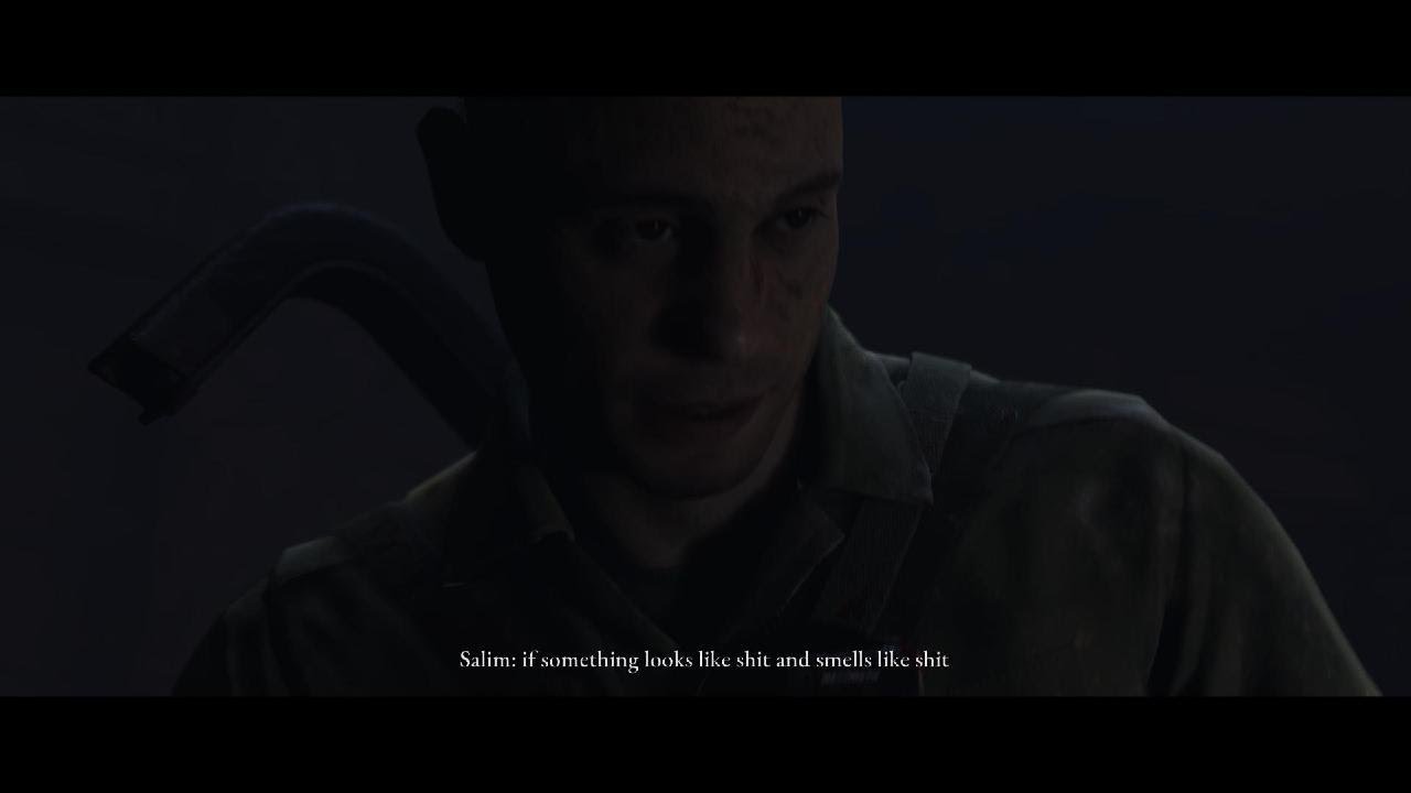 The Dark Pictures Anthology: House of Ashes Salim's quote - YouTube