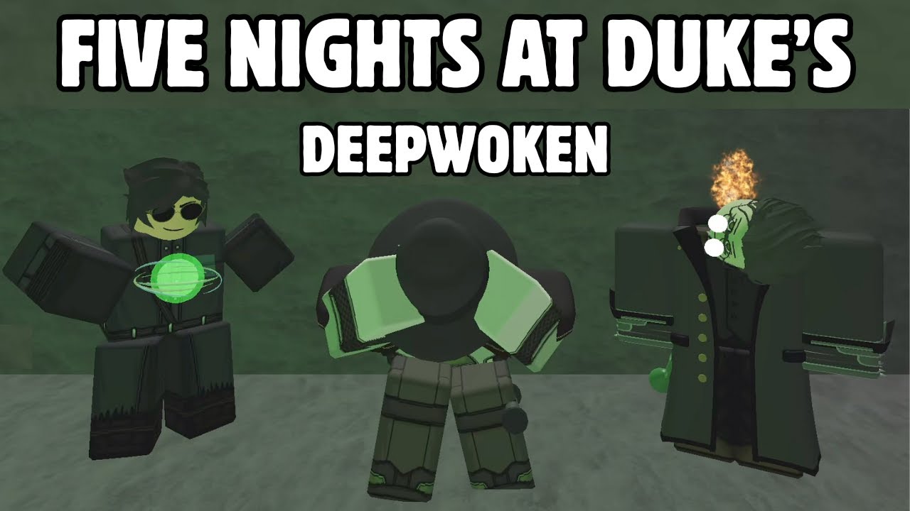 Roblox Five Nights at Duke's (Deepwoken) - Full Walkthrough (Night 1-6 ...