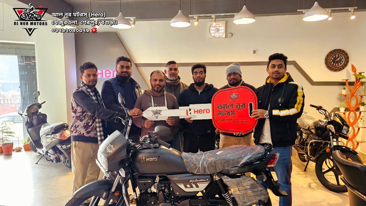 Hero Splendor Plus Sports Edition Delivery Time #ALNurMotors - YouTube