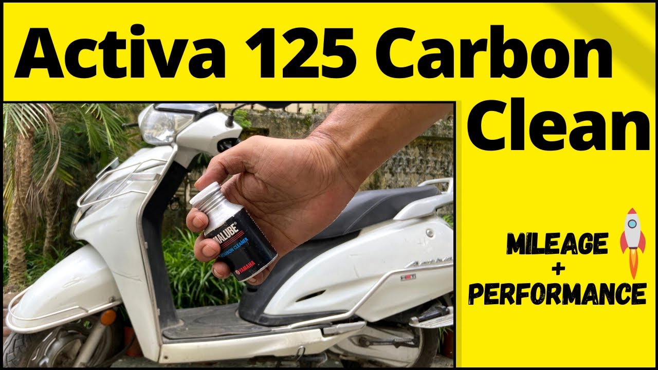 Activa carbon cleaning | PEA carbon cleaner for Honda Activa | Carbon ...