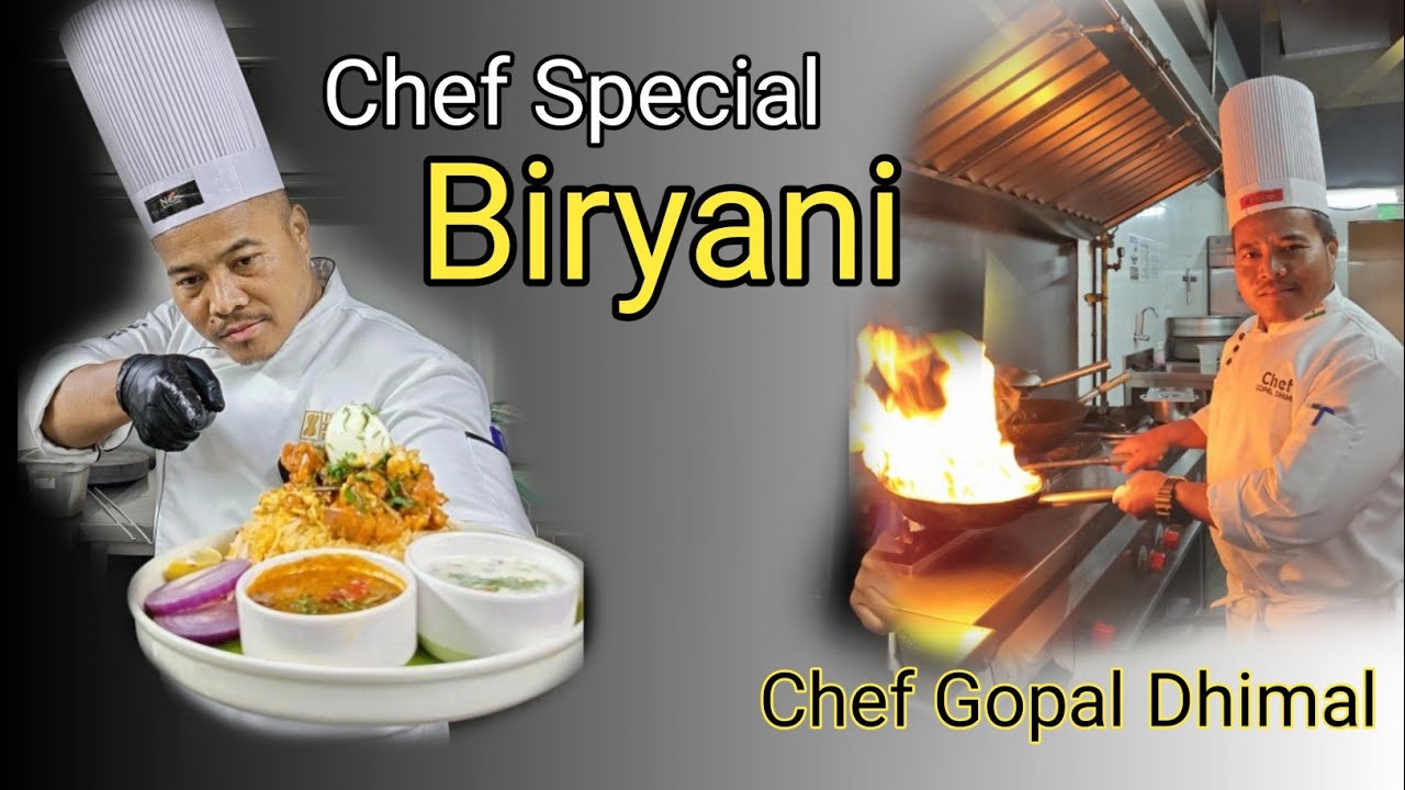 Chef Gopal || chef's spl chicken biryani || guntur chicken biryani ...