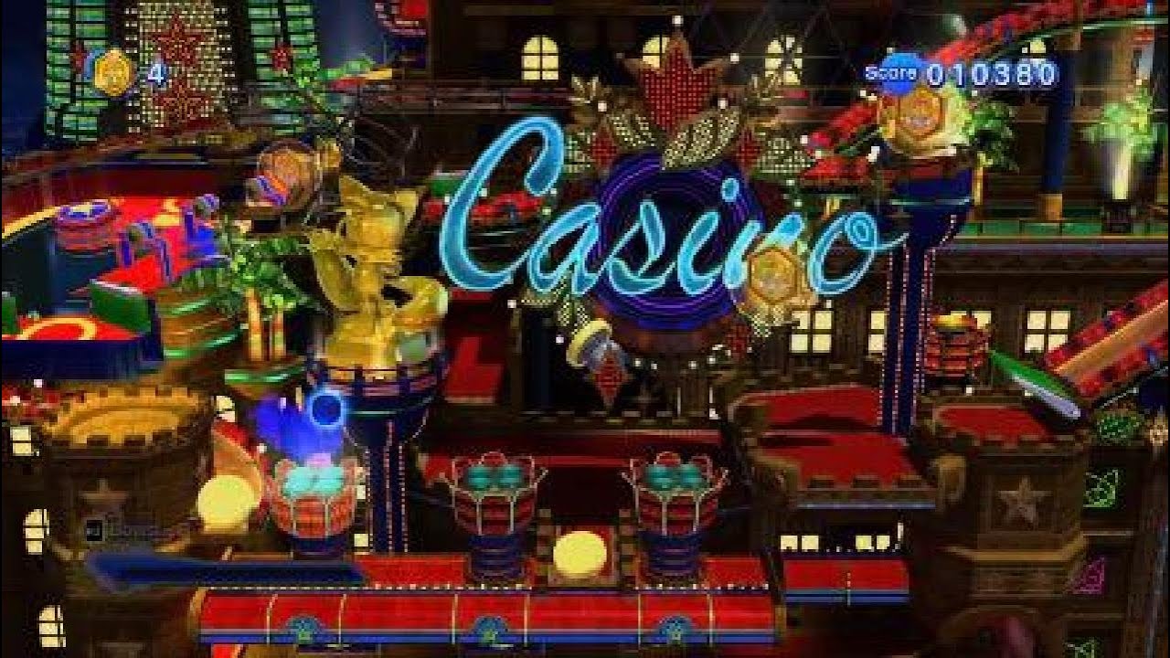 Sonic X Shadow Generations Casino Night Pinball Level - YouTube