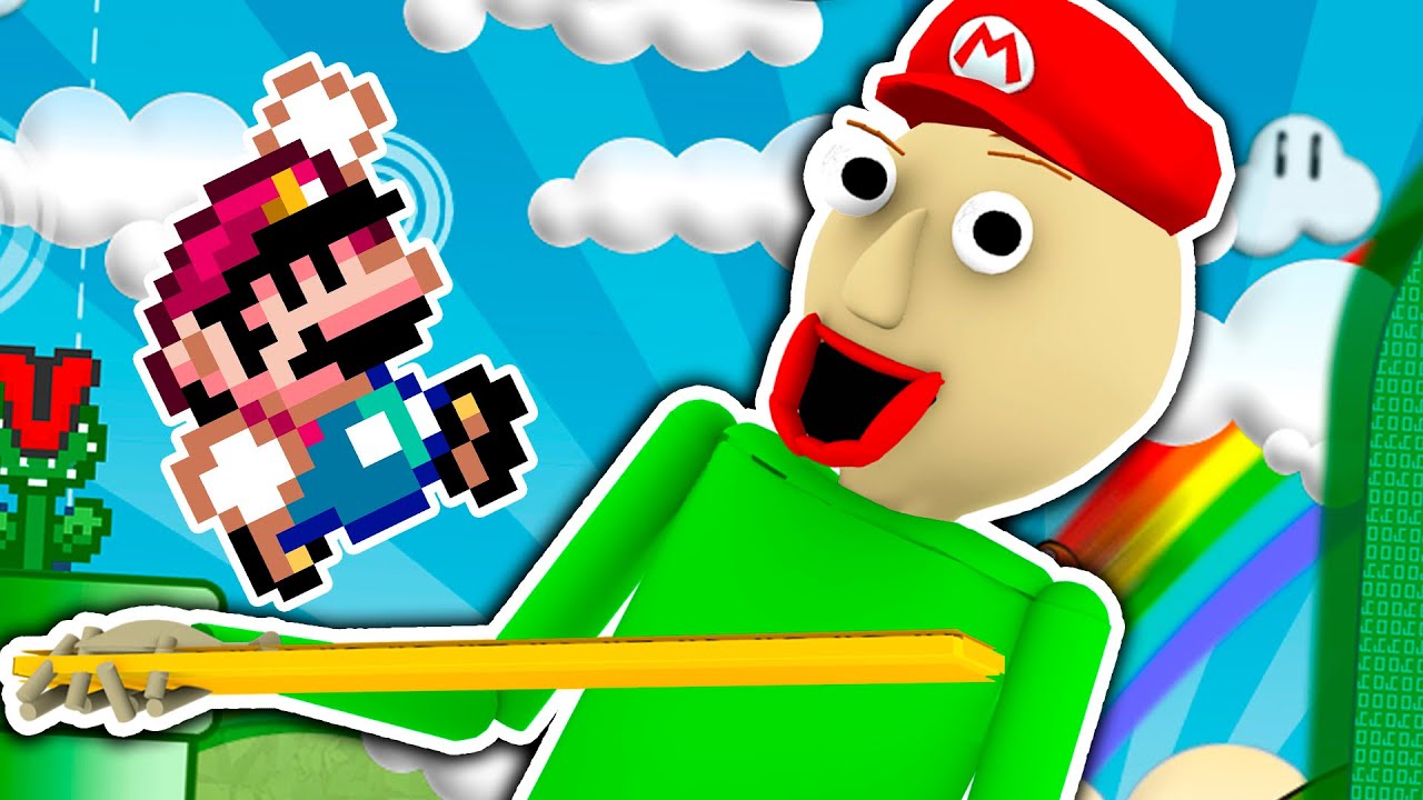 BALDIS BASICs #2 en SUPER MARIO MAKER 2 - YouTube