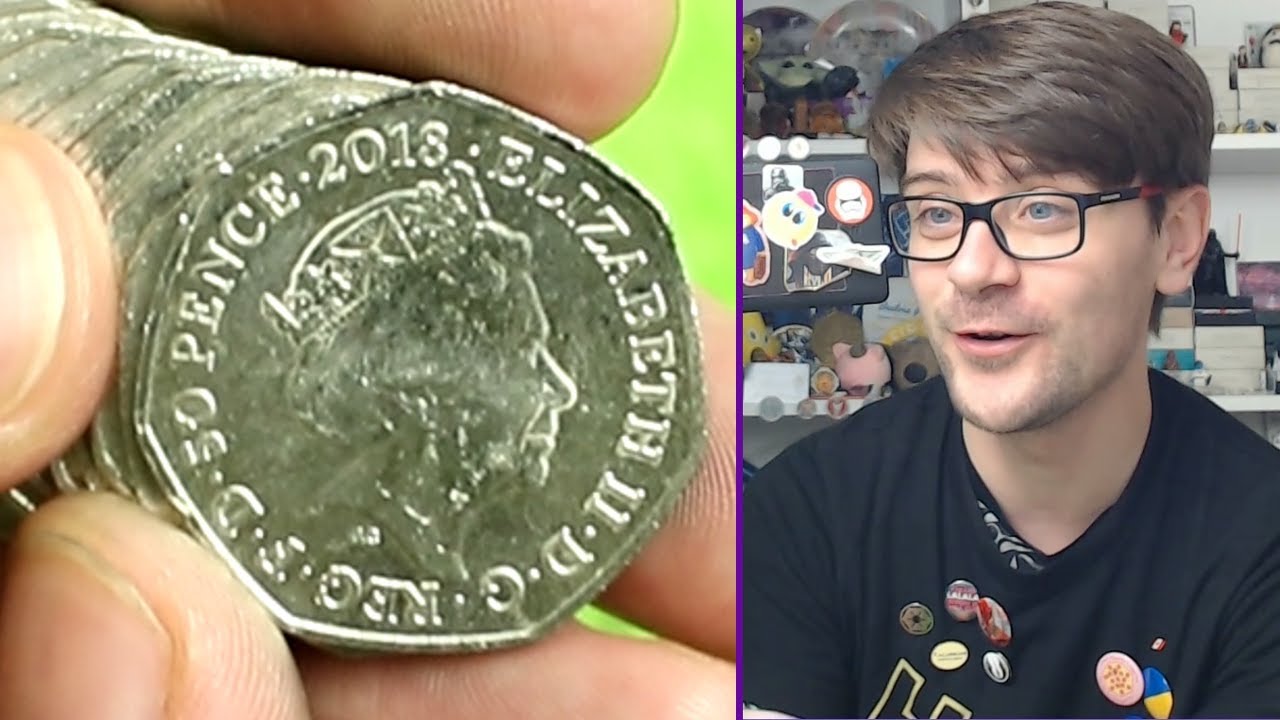 A Very Rare Sighting!!! £250 50p Coin Hunt Bag #62 [Book 7] - YouTube