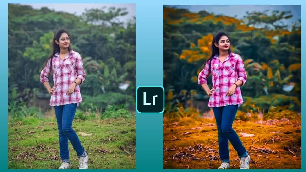 Lightroom Amazing Dark Orange Color Effect | Best Orange Background ...