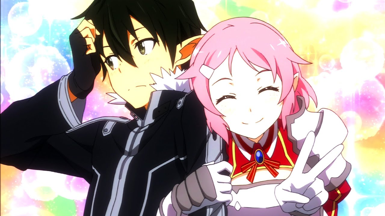 Sword Art Online Kirito And Lisbeth