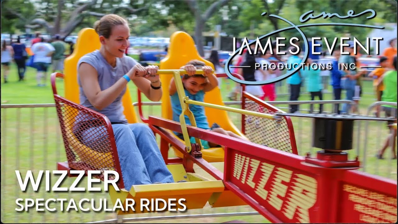 James Event Productions - Spectacular Rides - Wizzer - YouTube