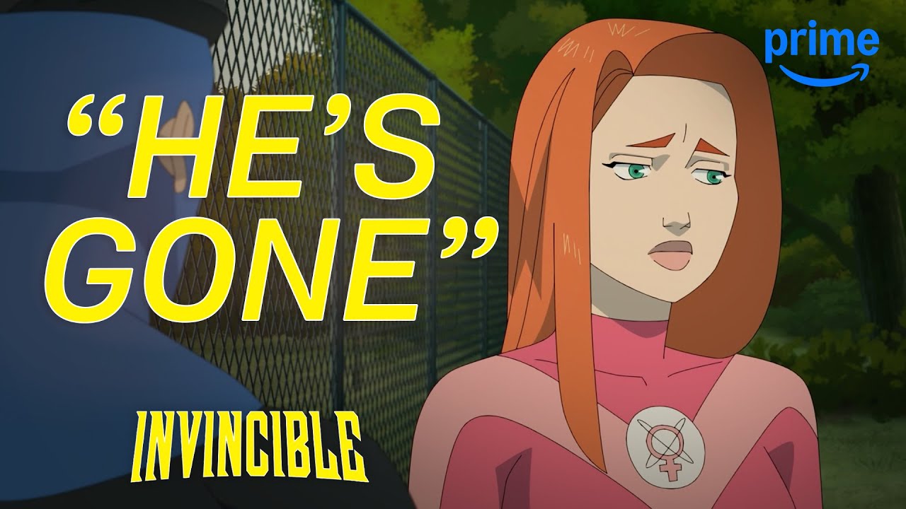 Mark Comforts Eve at Rex Splode's Funeral | Invincible | Prime Video ...