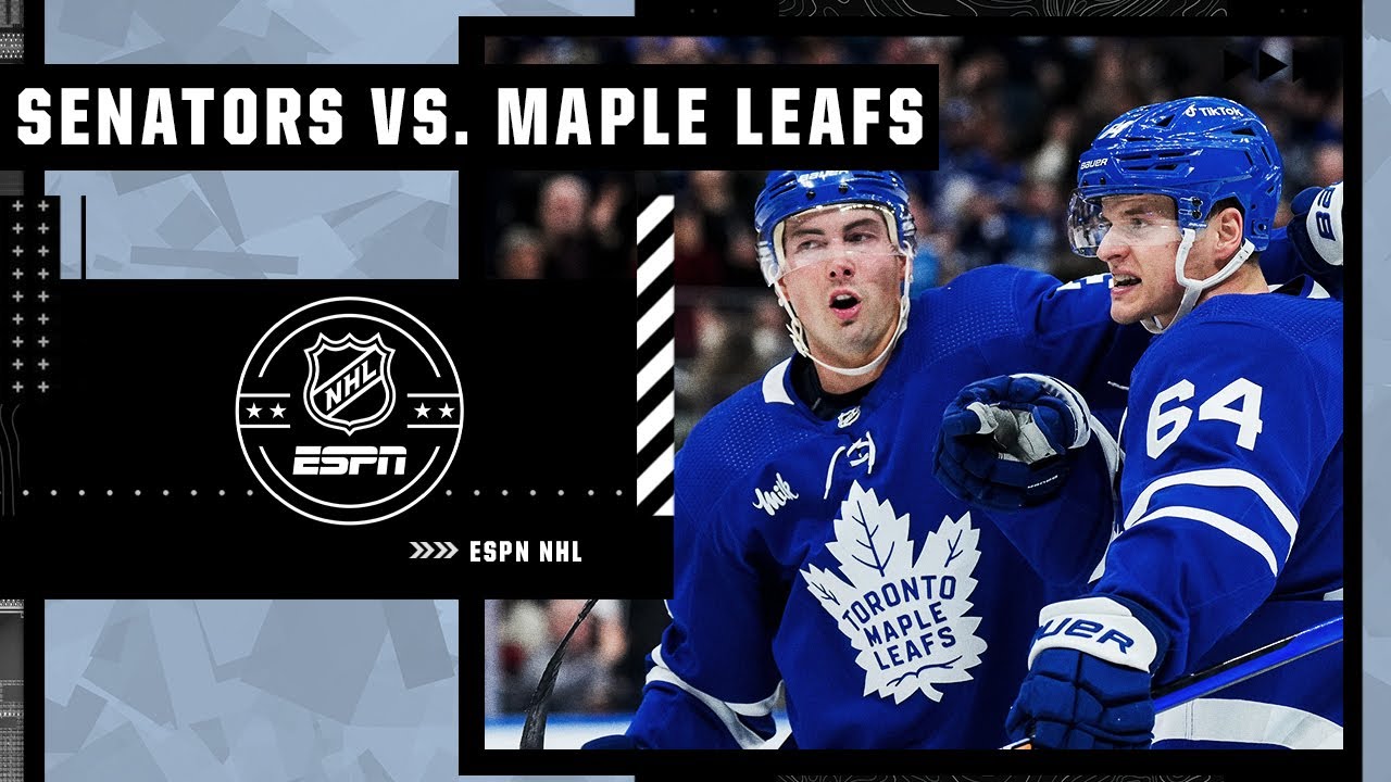 Ottawa Senators vs. Toronto Maple Leafs | Full Game Highlights - YouTube