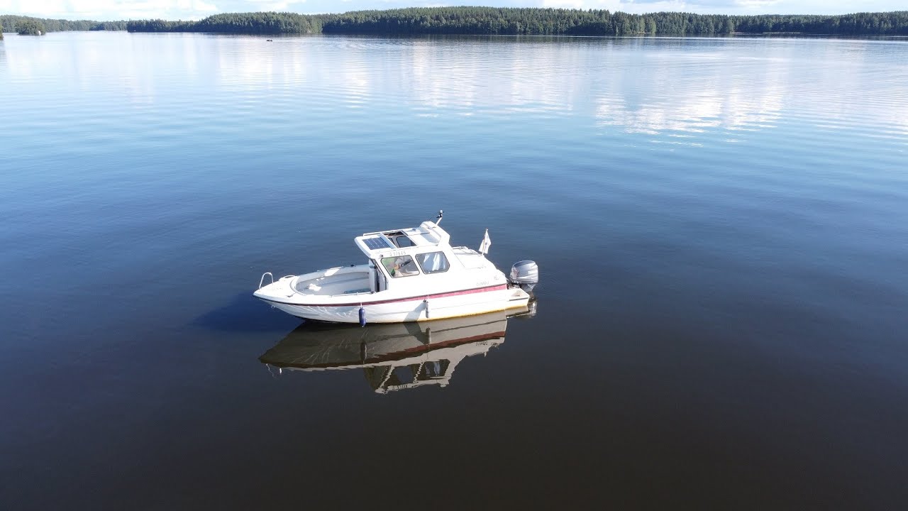 Veneilyä Vanajaselällä. SHIPPY 680 AC & Yamaha 115 Hp - YouTube