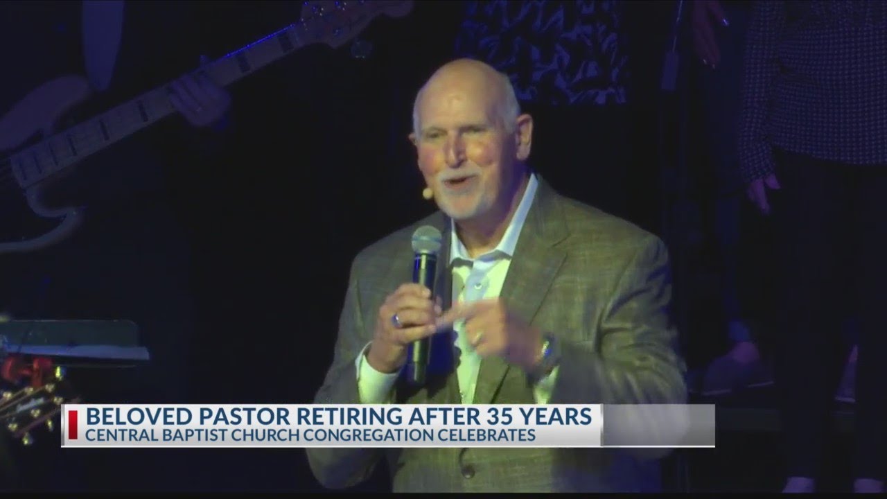 Beloved pastor retiring after 45 years of ministry - YouTube