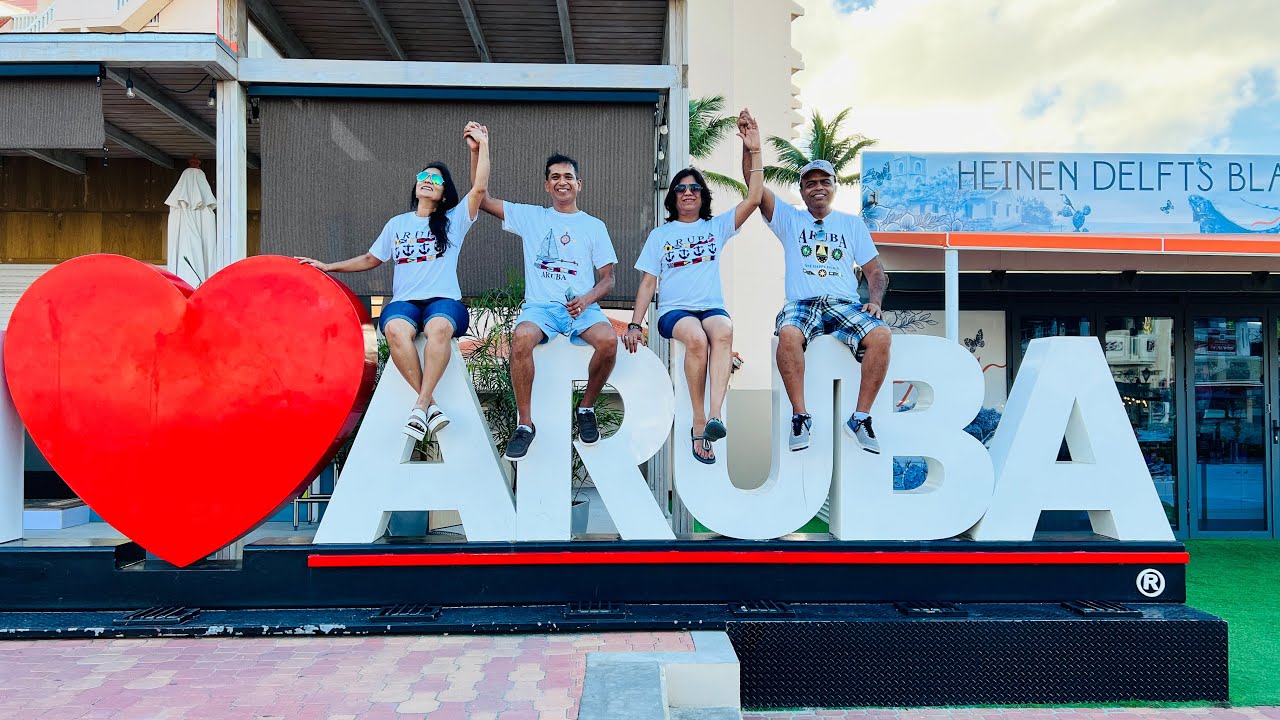 Aruba by bus - Arubus ride from Oranjestad to Arashi Beach - YouTube