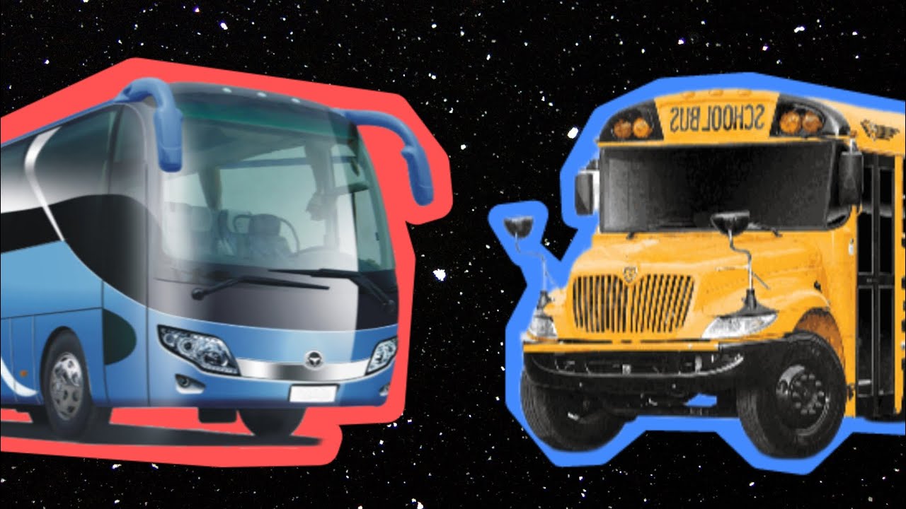 19 School Bus Horn vs Tour Bus Horn SoundVariations in 125 Seconds ...