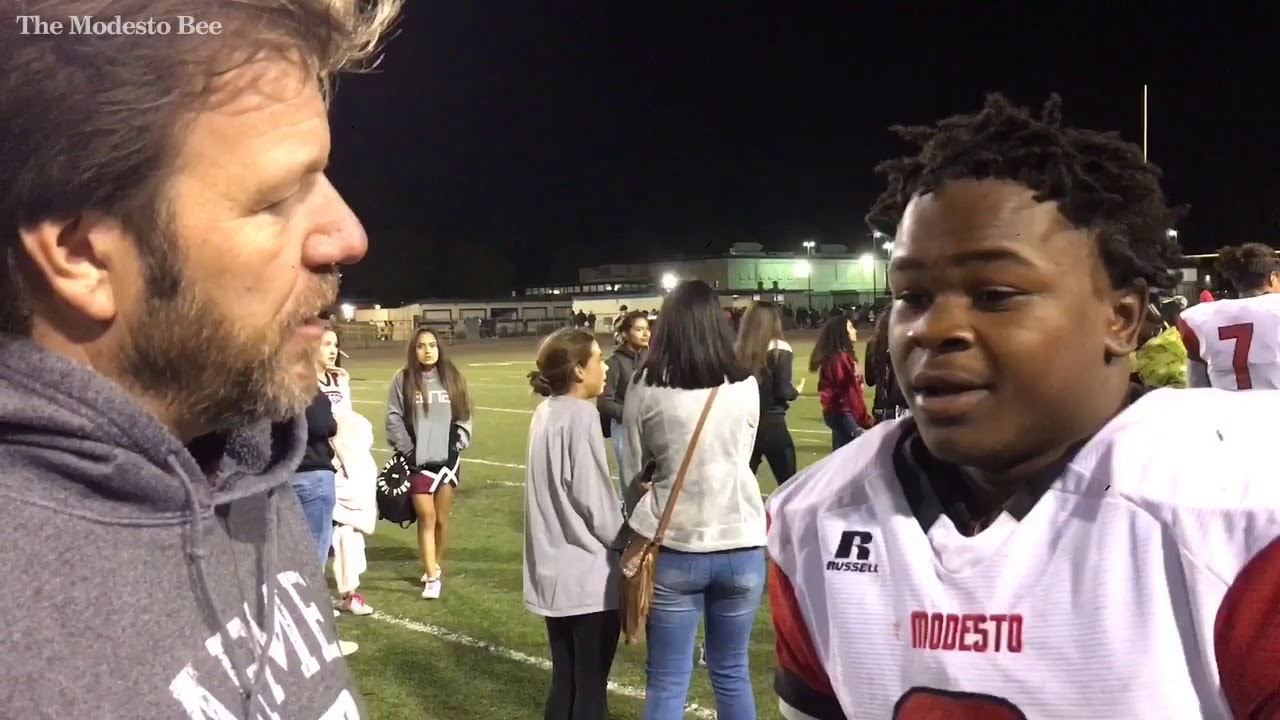 Modesto’s Howard talks about Panthers’ victory - YouTube