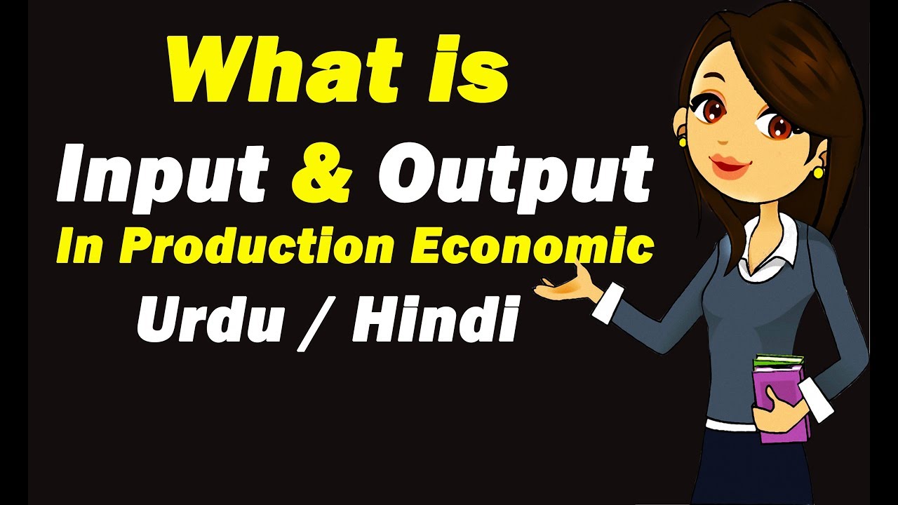 What Is Input Output In Production Economic Urdu Hindi YouTube