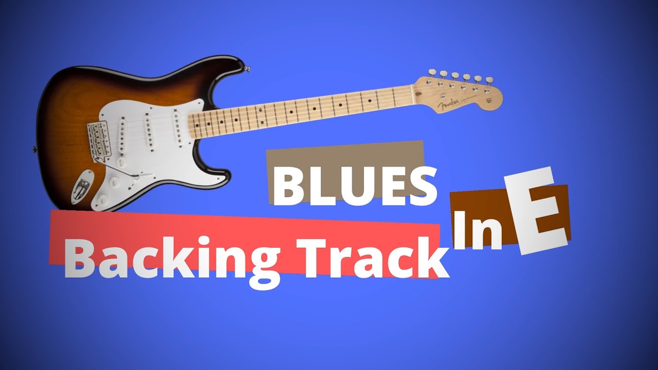 Blues Backing Track In E major | Guitar backing track - YouTube