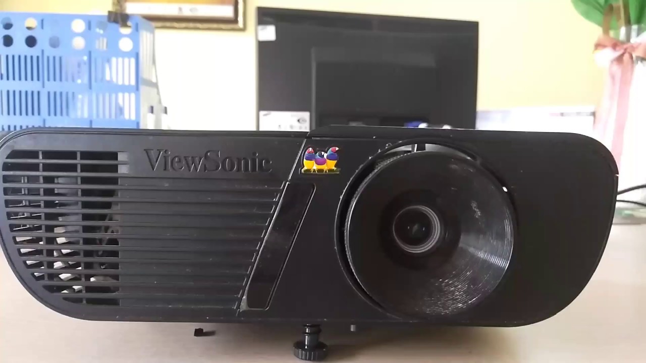 Repair and fix error viewsonic pjd5555w projector - YouTube
