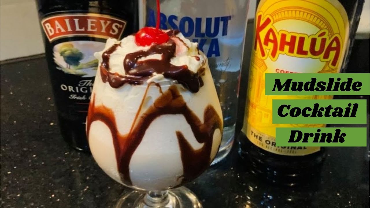 How to make Mudslide Drink ll Baileys drinks recipe - YouTube