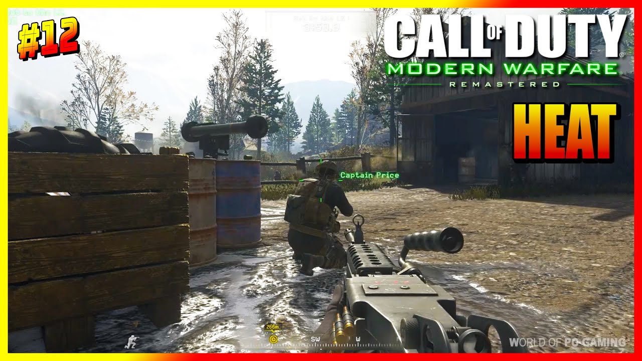 Part 12 HEAT - Call of Duty Modern Warfare Remastered Walkthrough PC ...