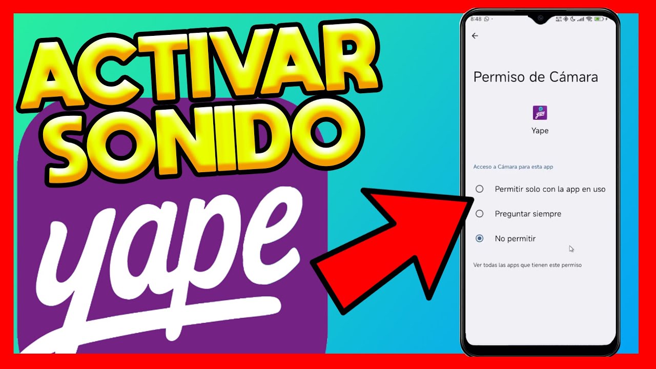 COMO ACTIVAR EL SONIDO DE YAPE EN MI CELULAR - YouTube