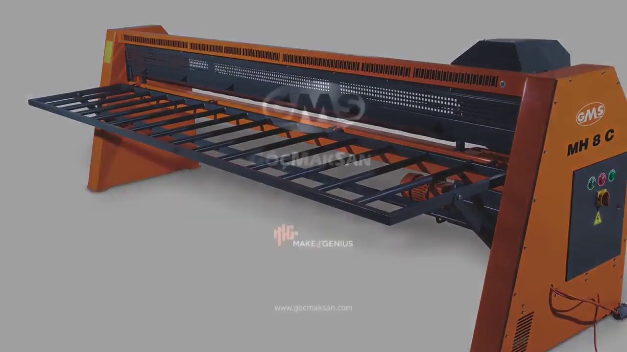 GMS MESH CUTTING MACHINE - YouTube