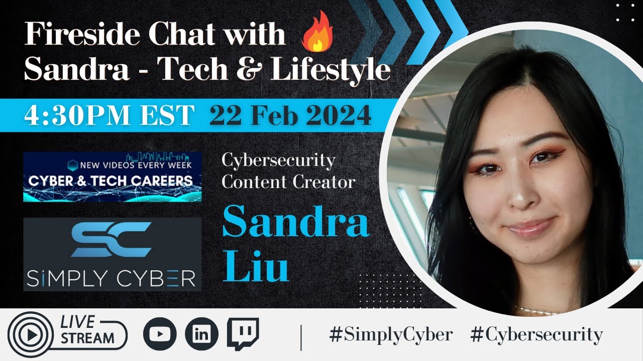 Fireside Chat with Sandra Liu - Tech & Lifestyle 🔥 - YouTube