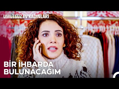Yasemin, Cemil'i Polise İhbar Etti - Umutsuz Ev Kadınları 126. Bölüm