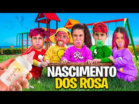 O NASCIMENTO DOS ROSA *Zero anos de idade !!
