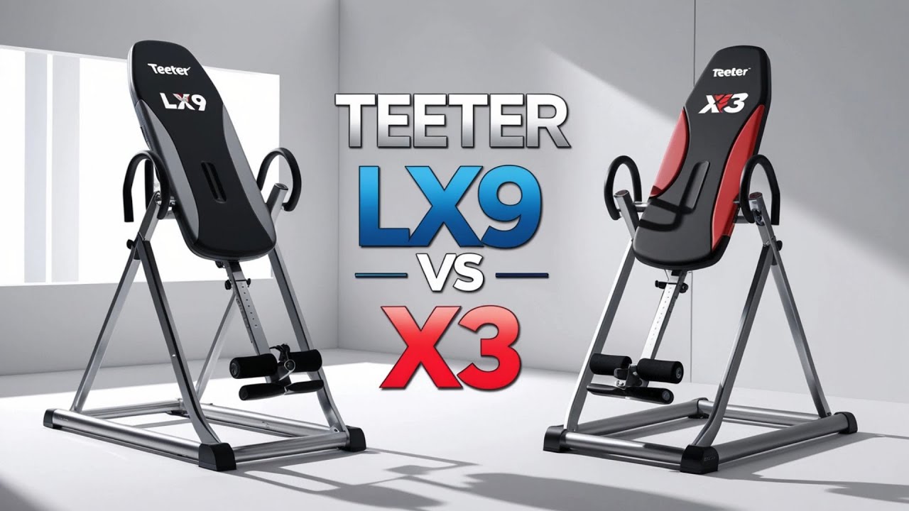 Teeter LX9 vs X3: Which Inversion Table is Best for Back Pain Relief ...