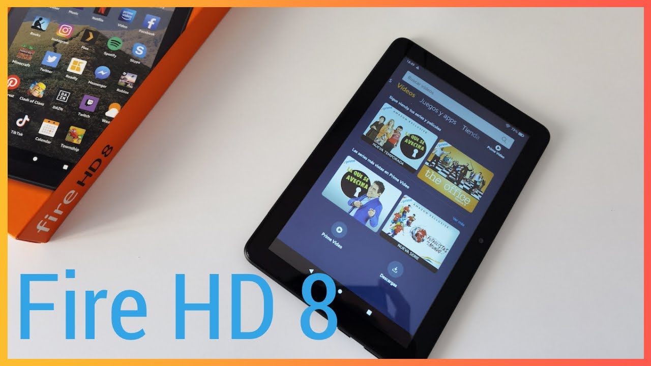 Amazon Fire 8 HD 2020 - Análisis en español - YouTube